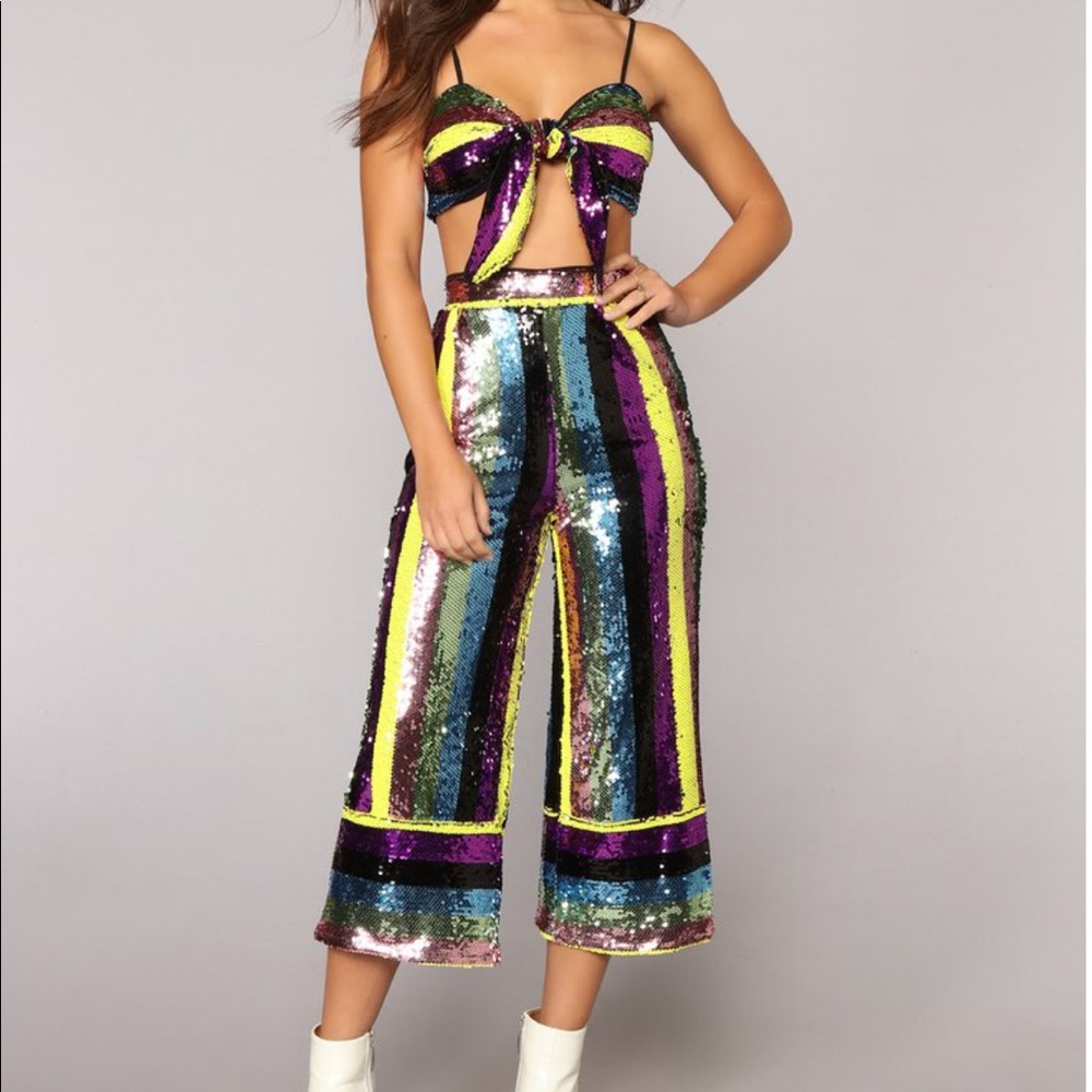 Fashionnova Parade Sequin Set - Gem